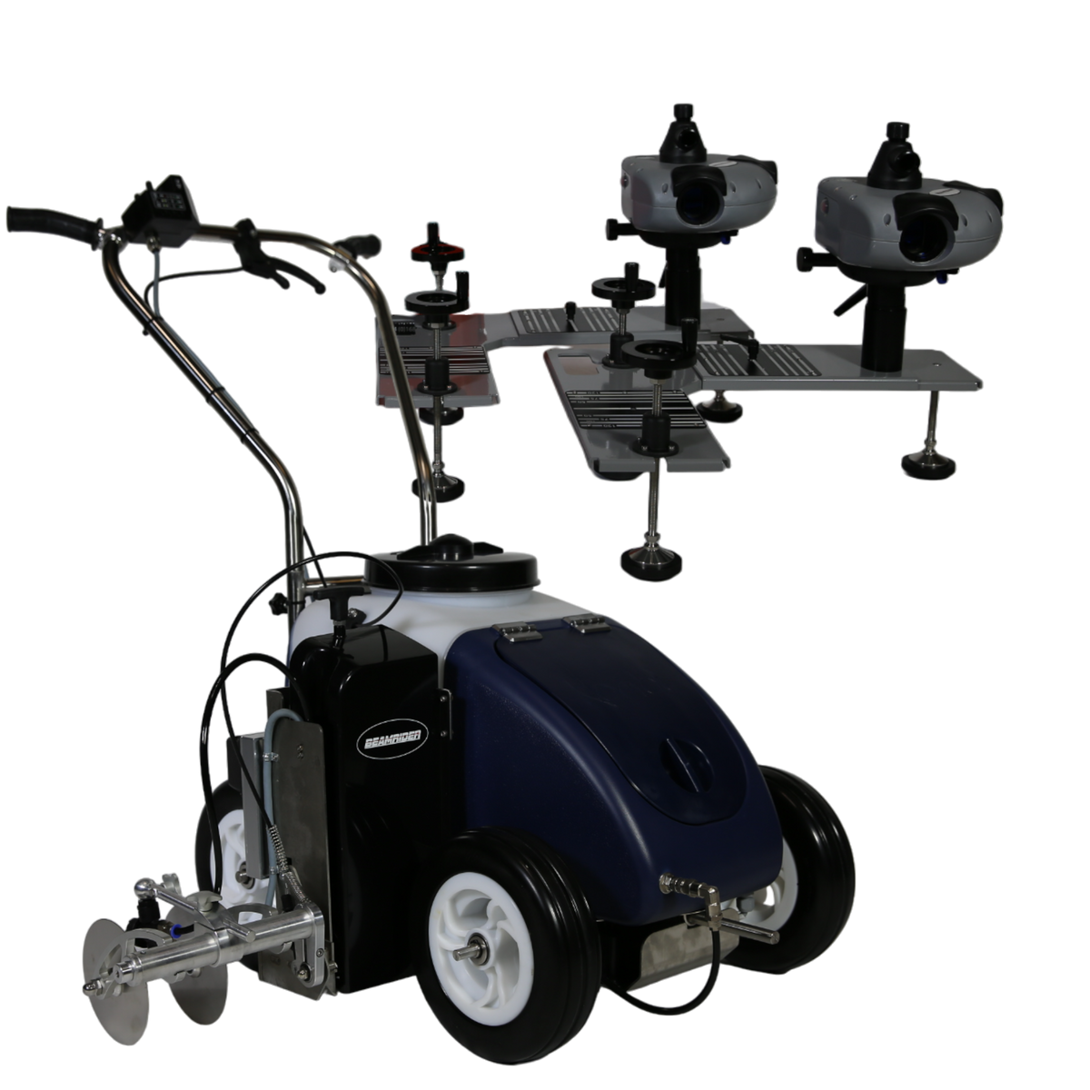 BeamRider Laser Guided Line Marking Machines | Fleet Line Markers, UK