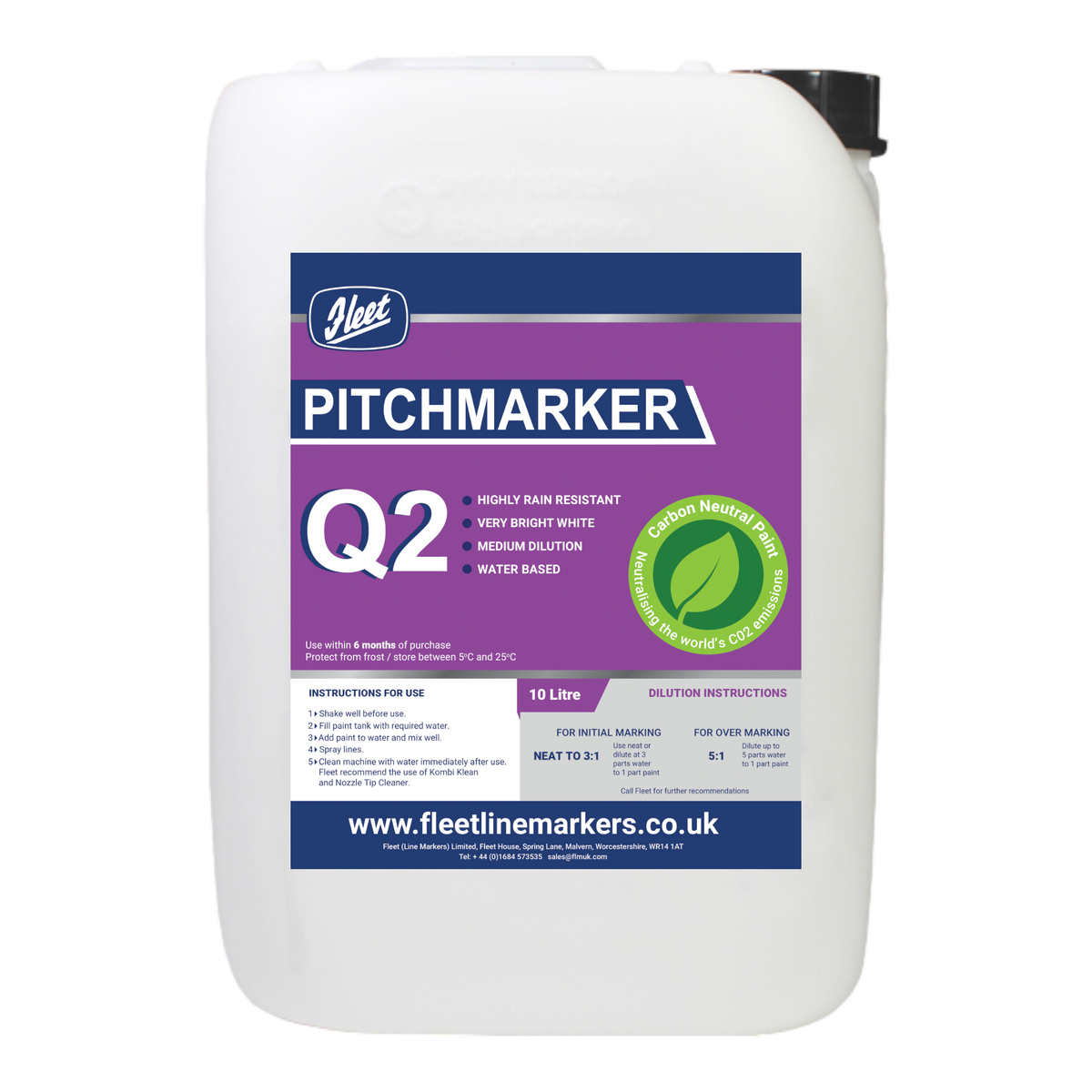 Pitchmarker Q2 10 Litres | Fleet Line Markers - World Leading ...